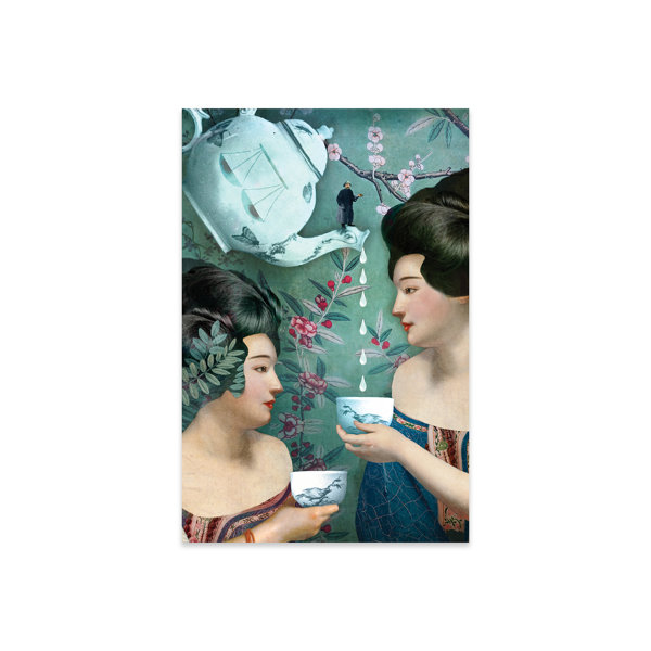 Red Barrel Studio® Six Of Pentacles On Plastic / Acrylic by Catrin Welz ...