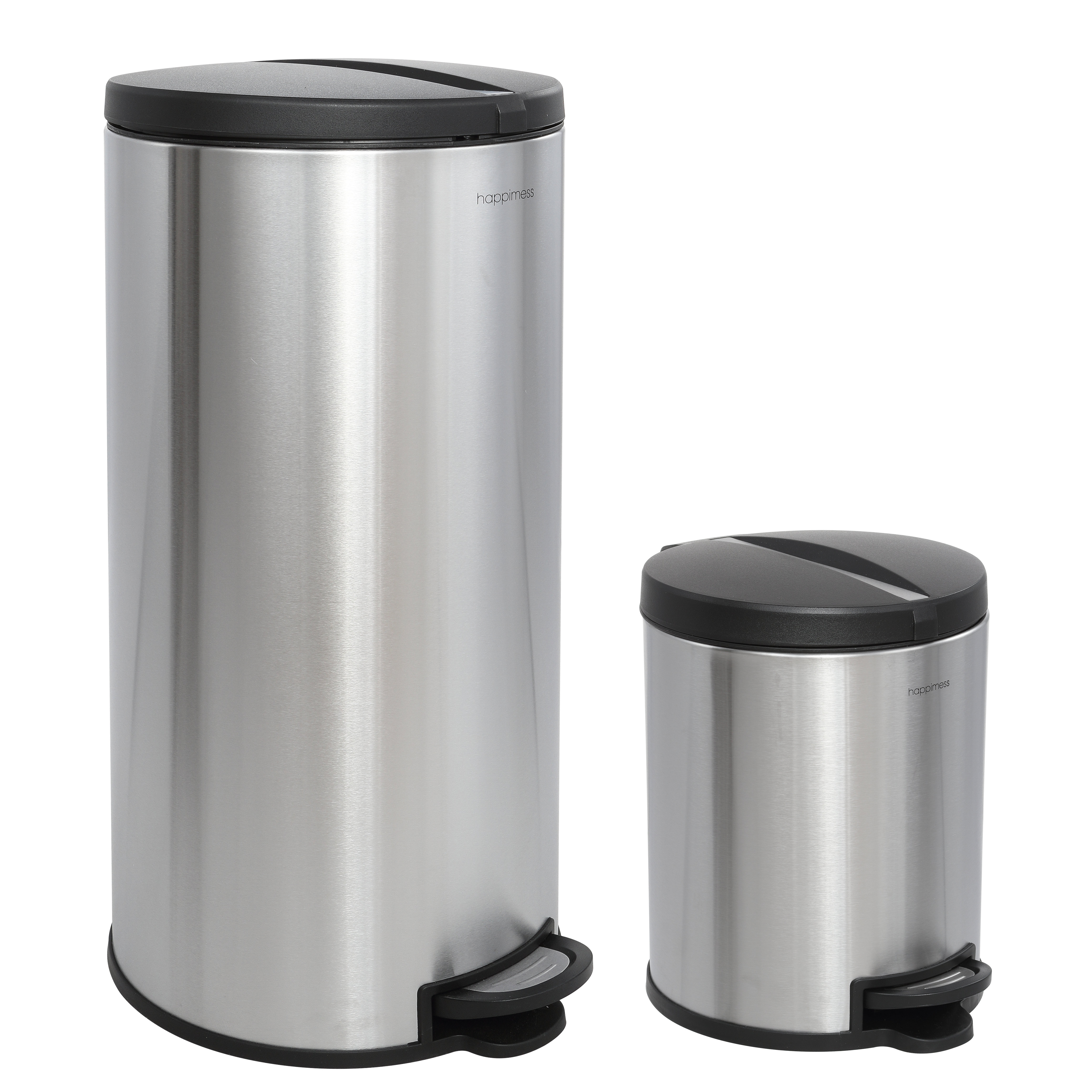 happimess Oscar Stainless Steel 8 Gallon Step-On Trash Can | Wayfair
