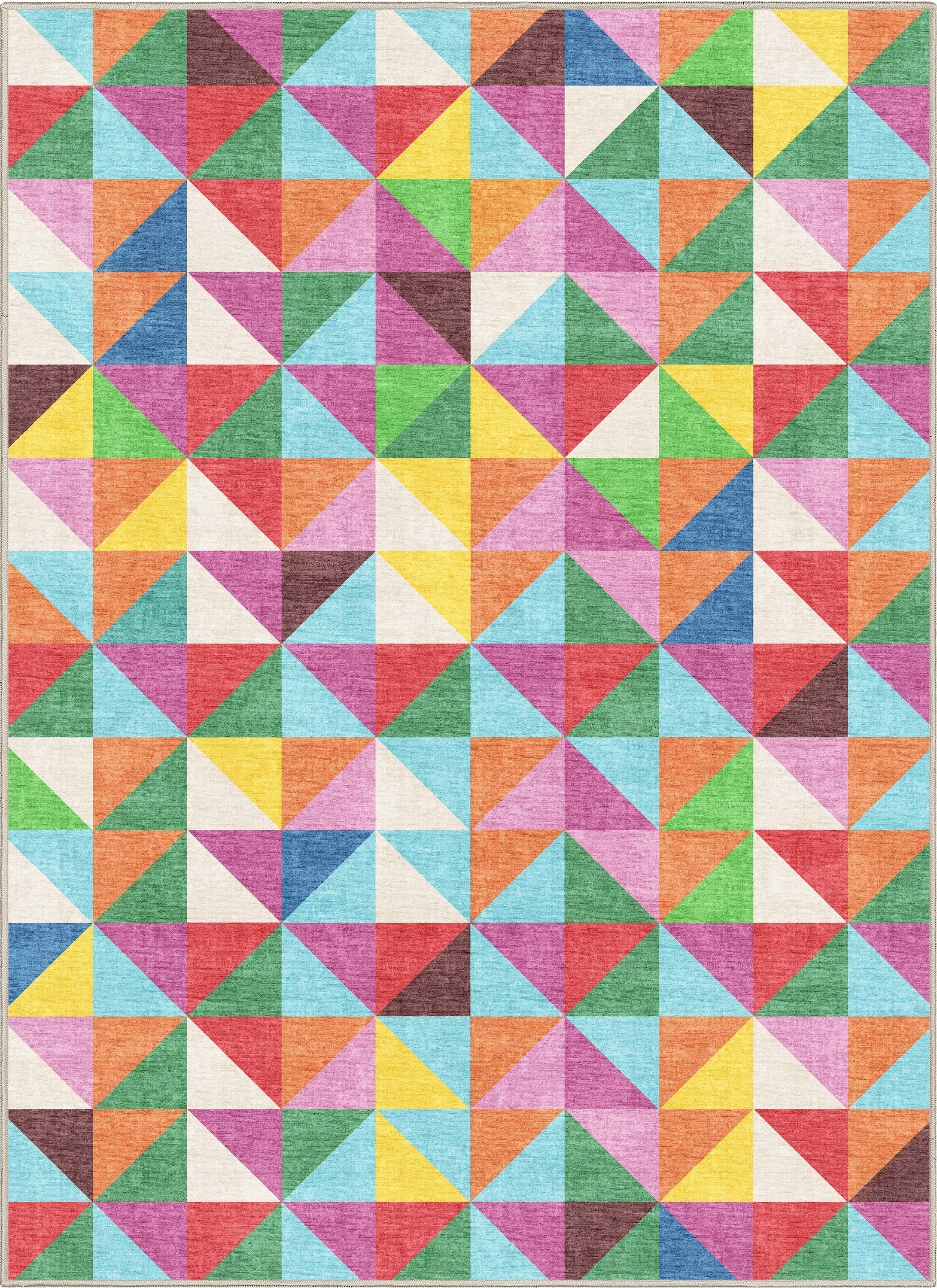 Well Woven Crayola Modern Tile Geometric Bright Multi Color Area Rug ...