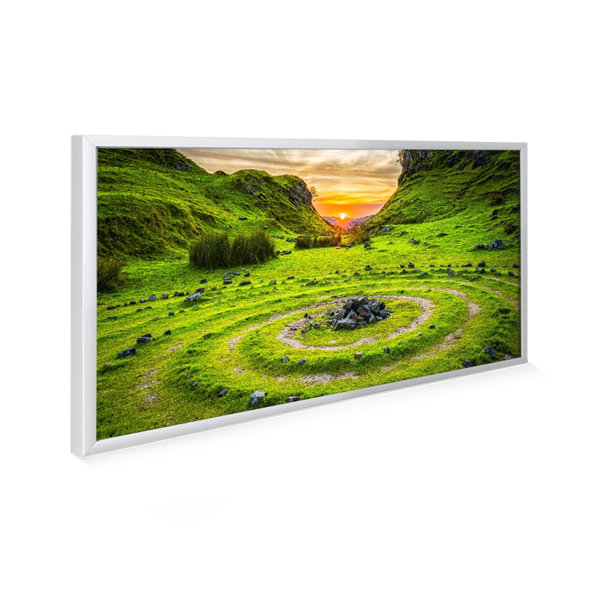 Mirrorstone Mysterious Cairn Picture Infrared Wi-Fi + Remote Flat ...