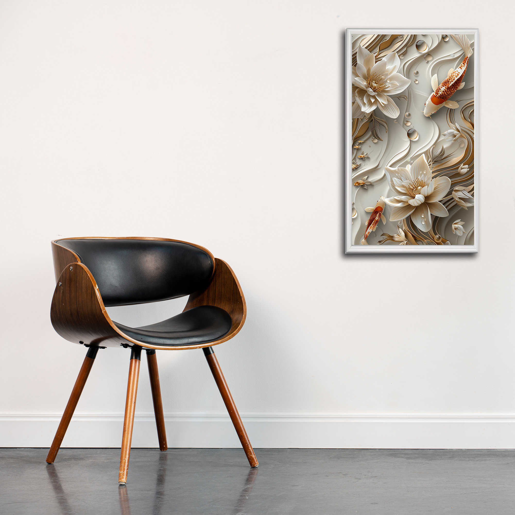 Hokku Designs M&T Displays Aluminium Snap Poster Frame – 0.59″ Profile Wall-Mount Front-Loading ...