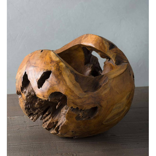 Union Rustic Como Wood Table Vase & Reviews | Wayfair