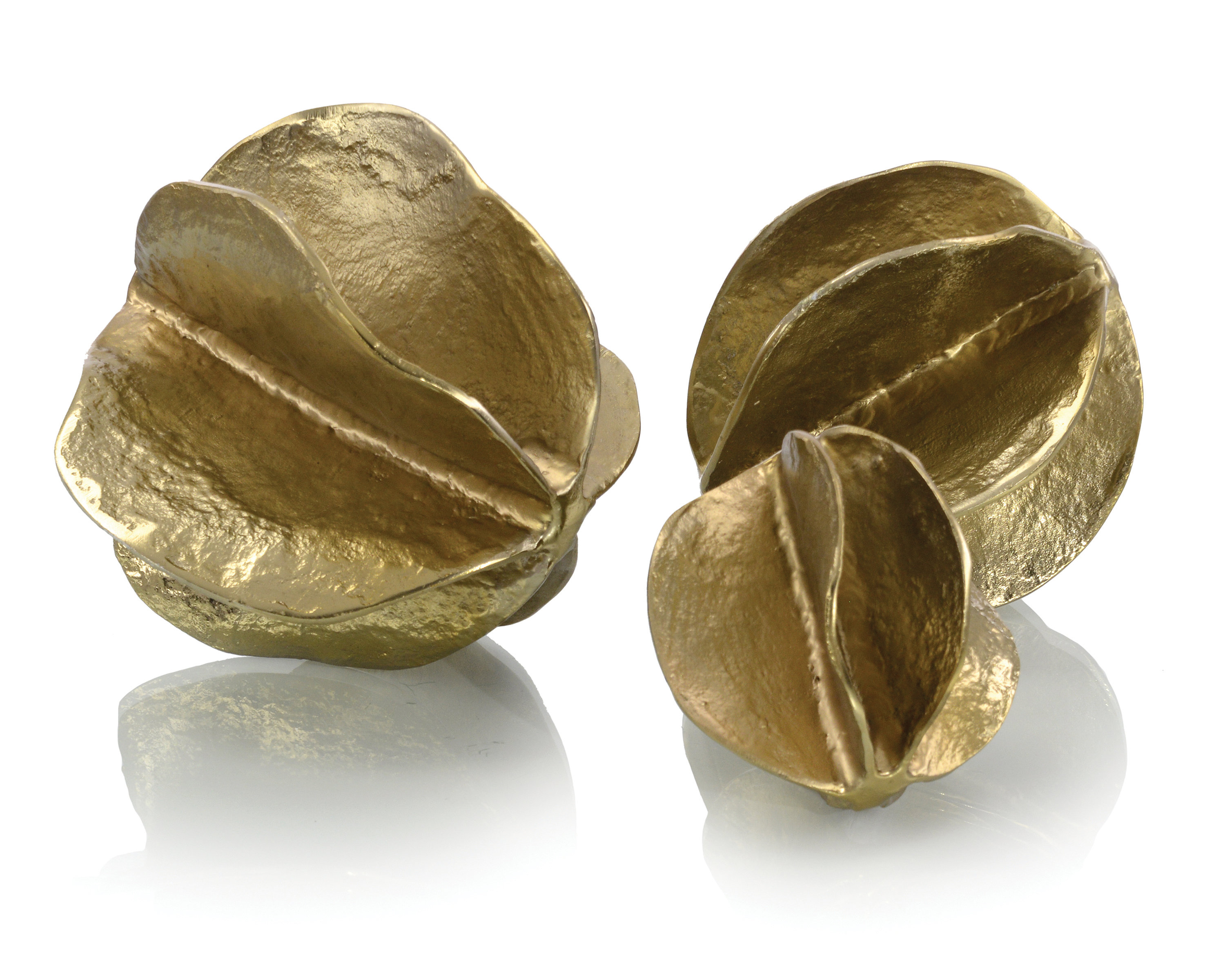 John-Richard Set Of Three Spheres Of Flowing Waves | Wayfair