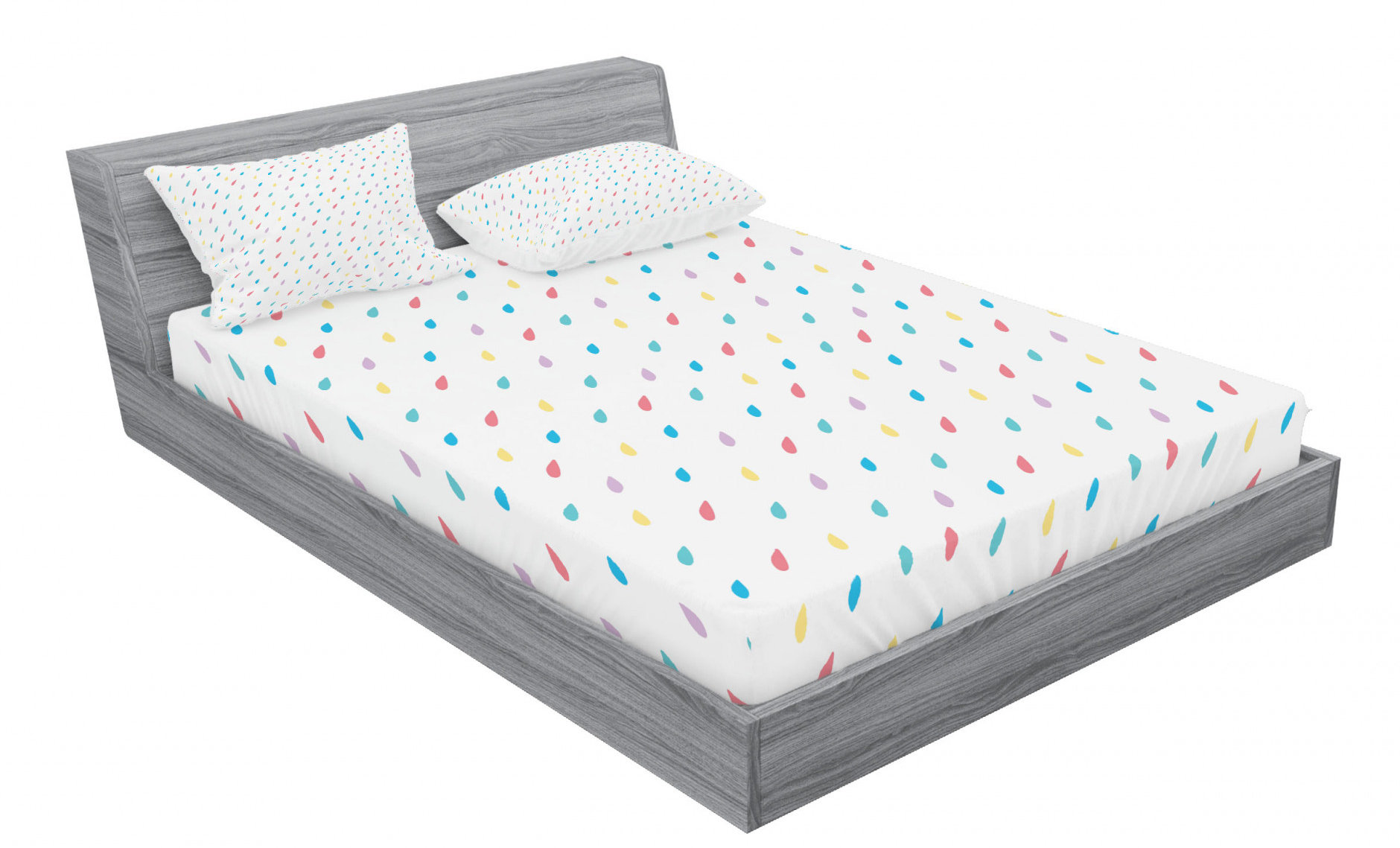 Ambesonne Fitted Sheet & Sham Set & Reviews | Wayfair