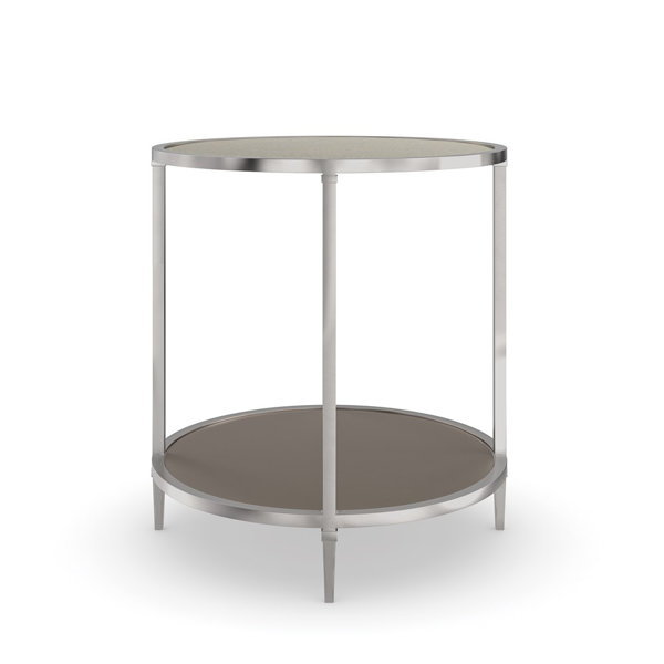 Caracole Classics Shimmer Round End Table - Wayfair Canada