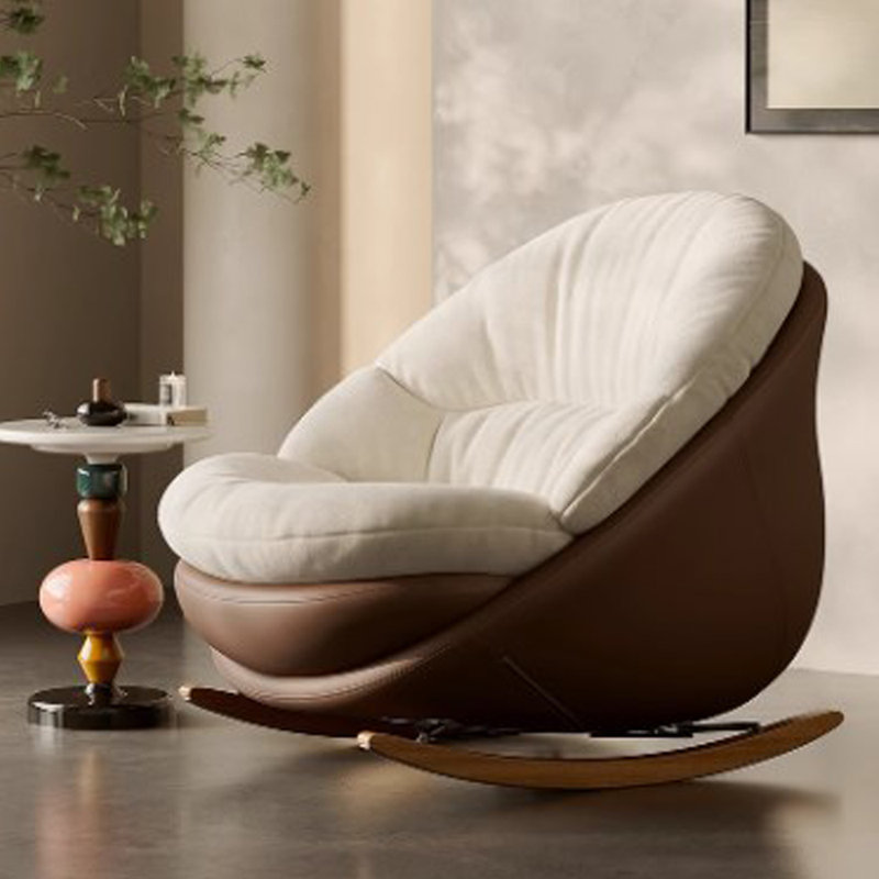 SUPROT Simple modern home single rocking chair | Wayfair