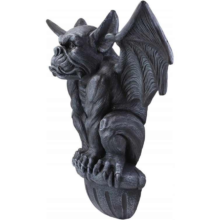 Winston Porter Gargoyle Crouching on Ledge Wall Décor | Wayfair