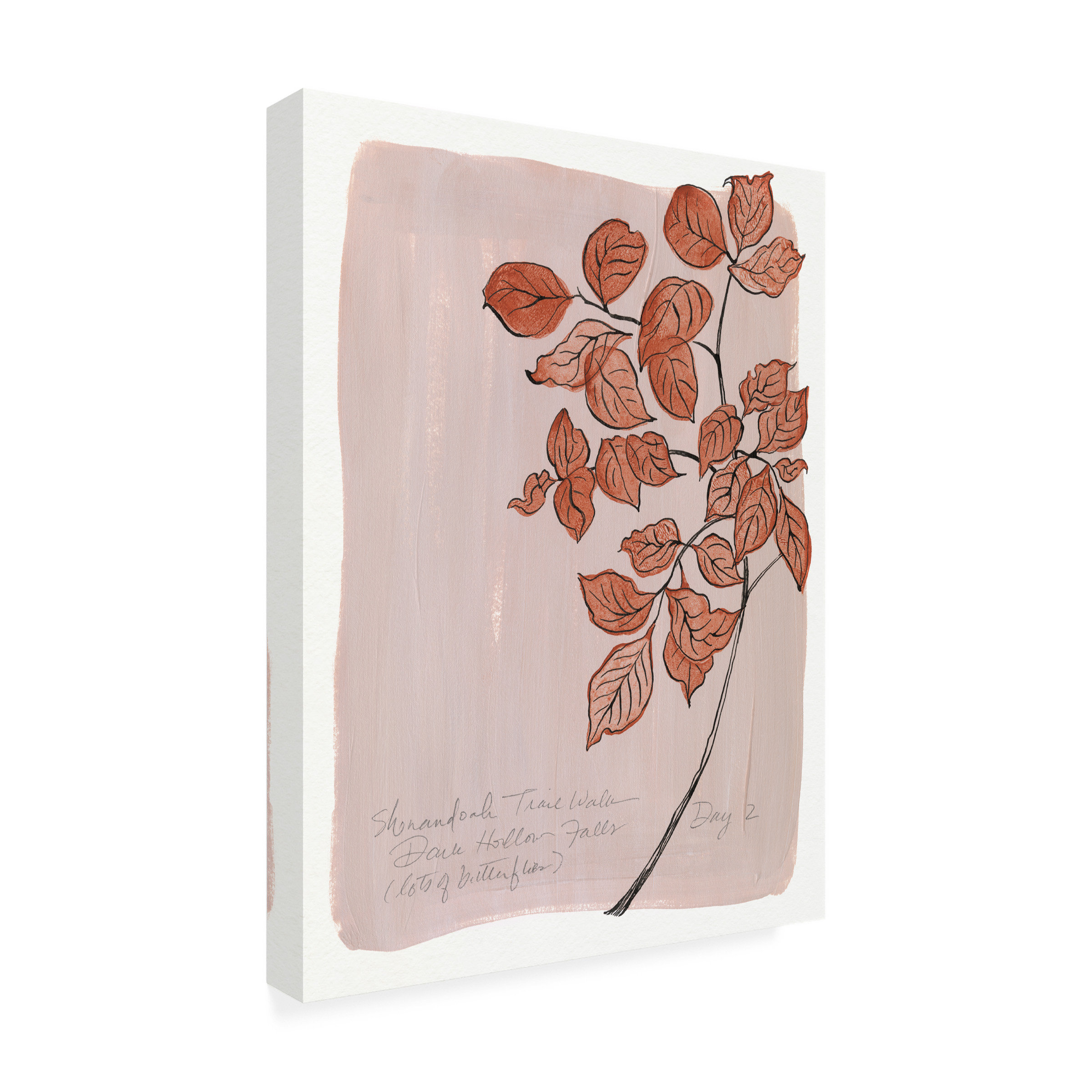 Winston Porter Laura Marr Trail Walk Journal II Canvas Art | Wayfair