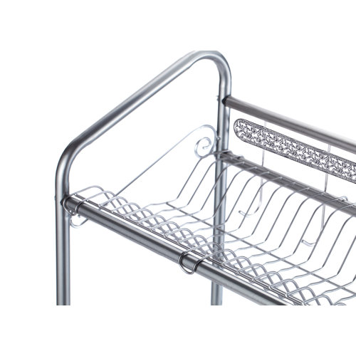 Premium Racks Professional Over the Sink Stainless Steel Dish Rack ...
