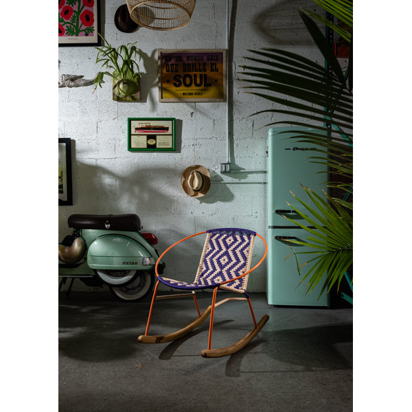 Bayou Breeze Balentin Wicker Rocking Chair - Wayfair Canada