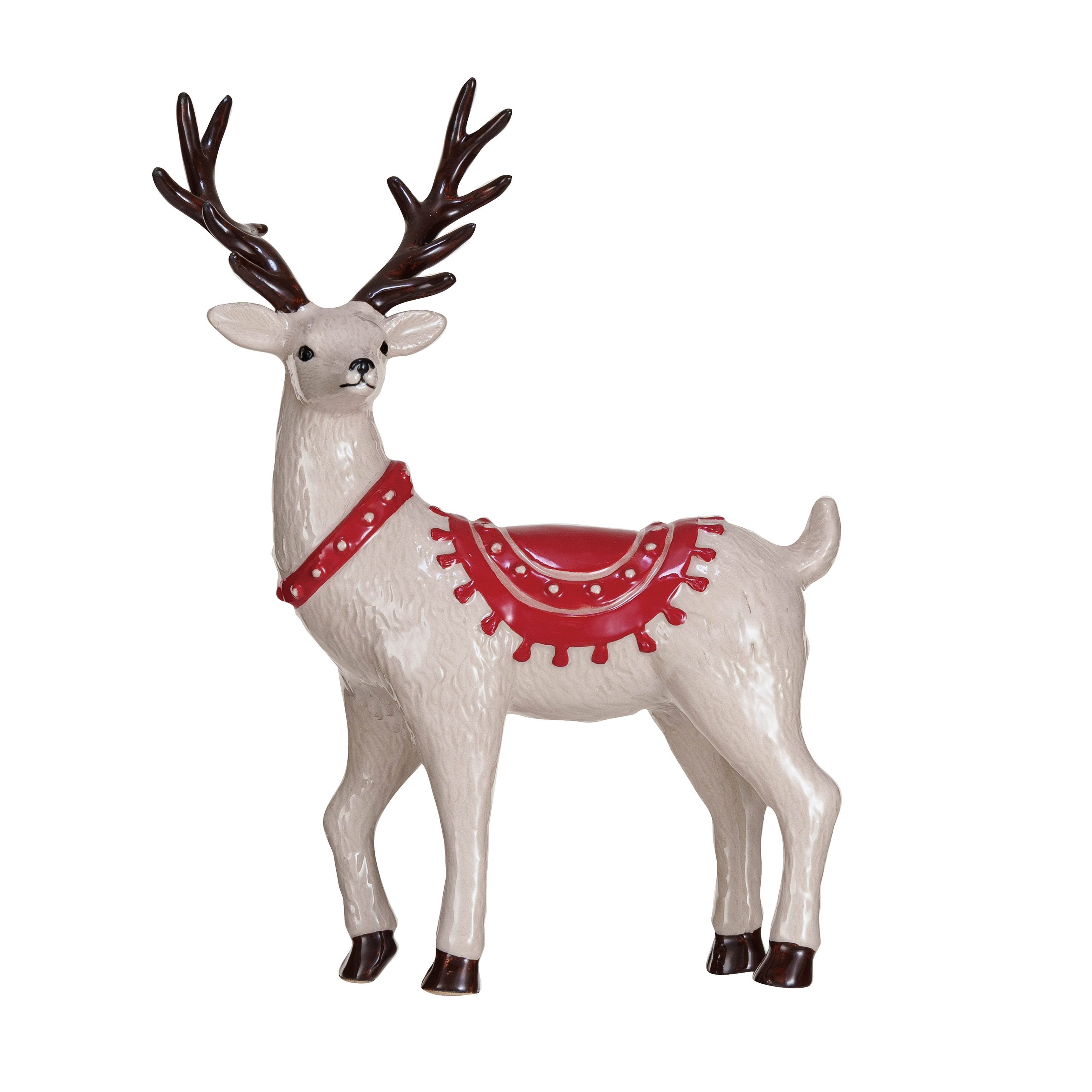 The Holiday Aisle® Decorative Reindeer | Wayfair