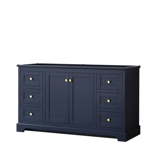 Wyndham Collection Avery 59" Single Bathroom Vanity Base Only | Wayfair