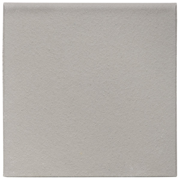 Merola Tile Quarry 6" x 6" Ceramic Bullnose Tile Trim in Gray | Perigold