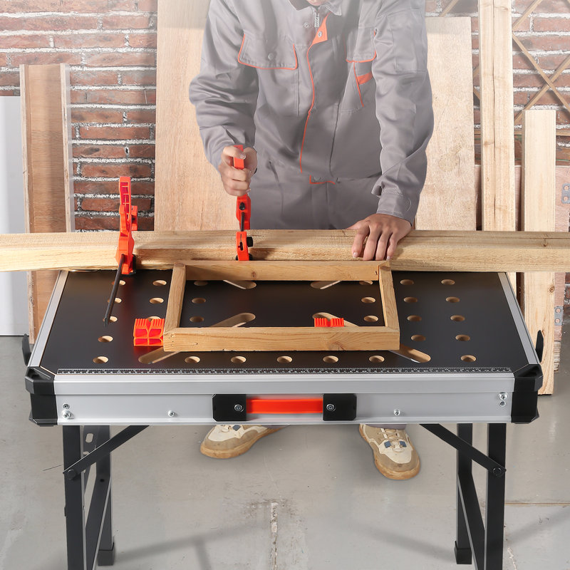 VEVOR 33'' W Manufactured Wood Top Workbench | Wayfair