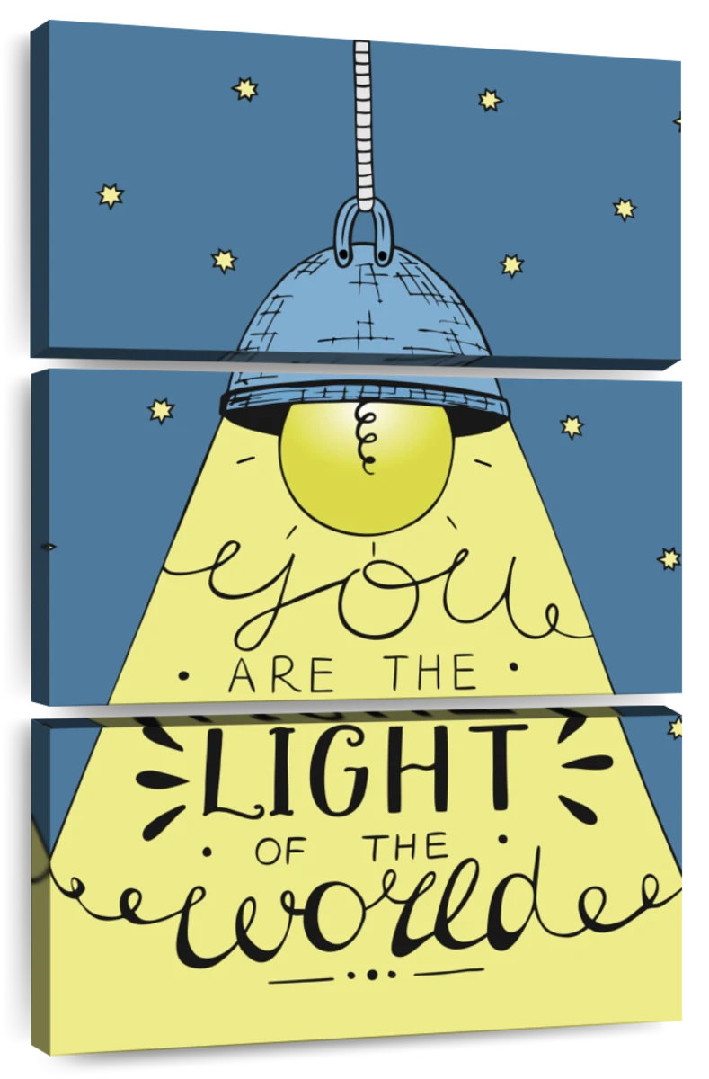 Ebern Designs Tergel Light Of The World Bible Verse - Wayfair Canada