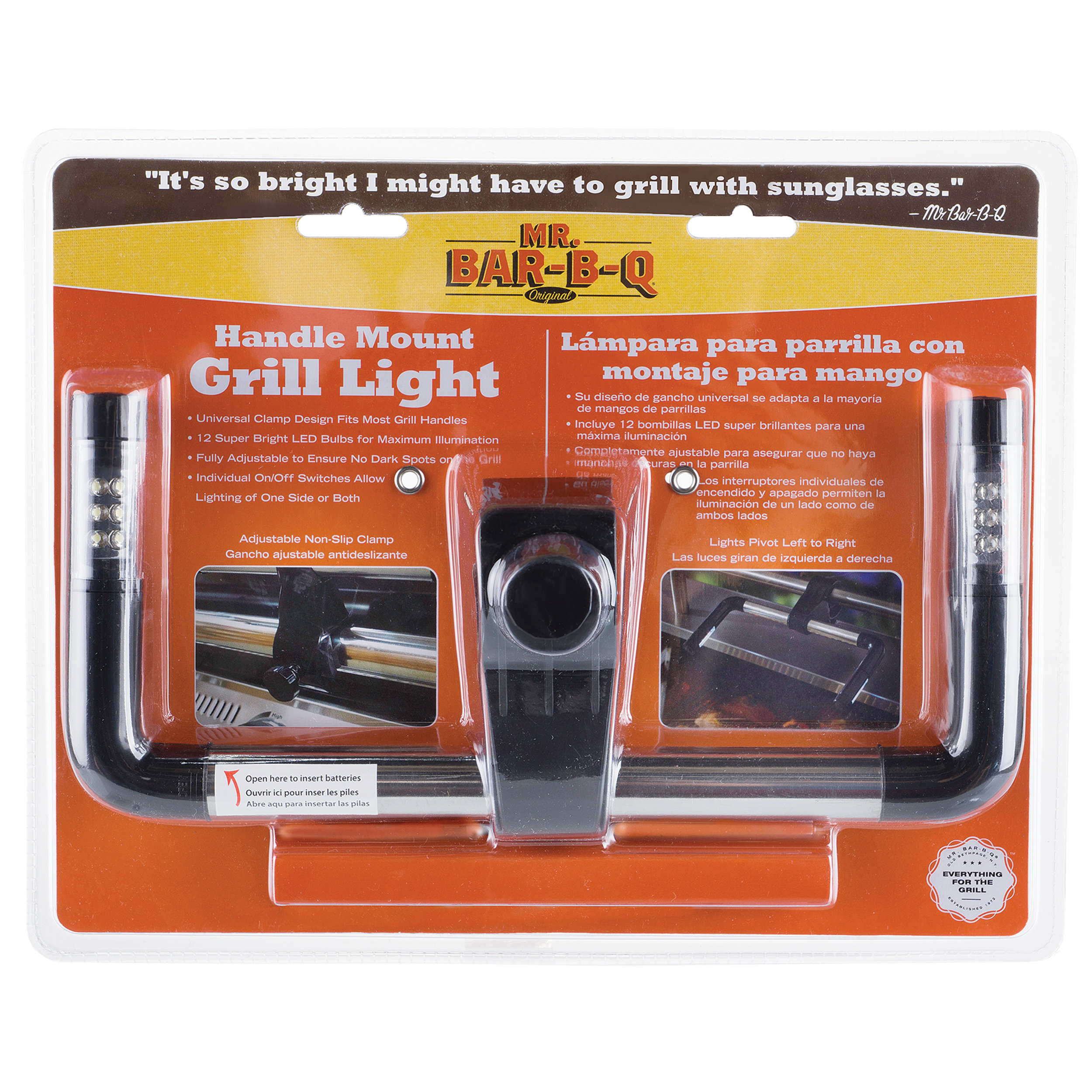 Mr. Bar-B-Q 12 LED Handle Mount Grill Light | Wayfair