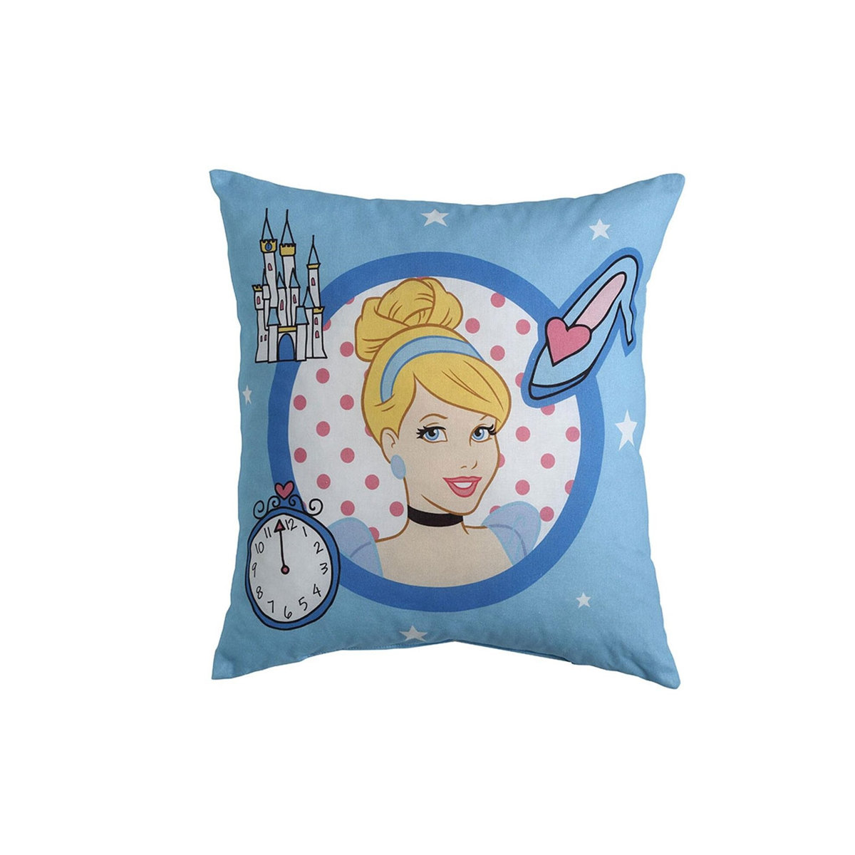 Asir Group INC Bott Disney Princess Bell Square Cotton Pillow Cover and ...