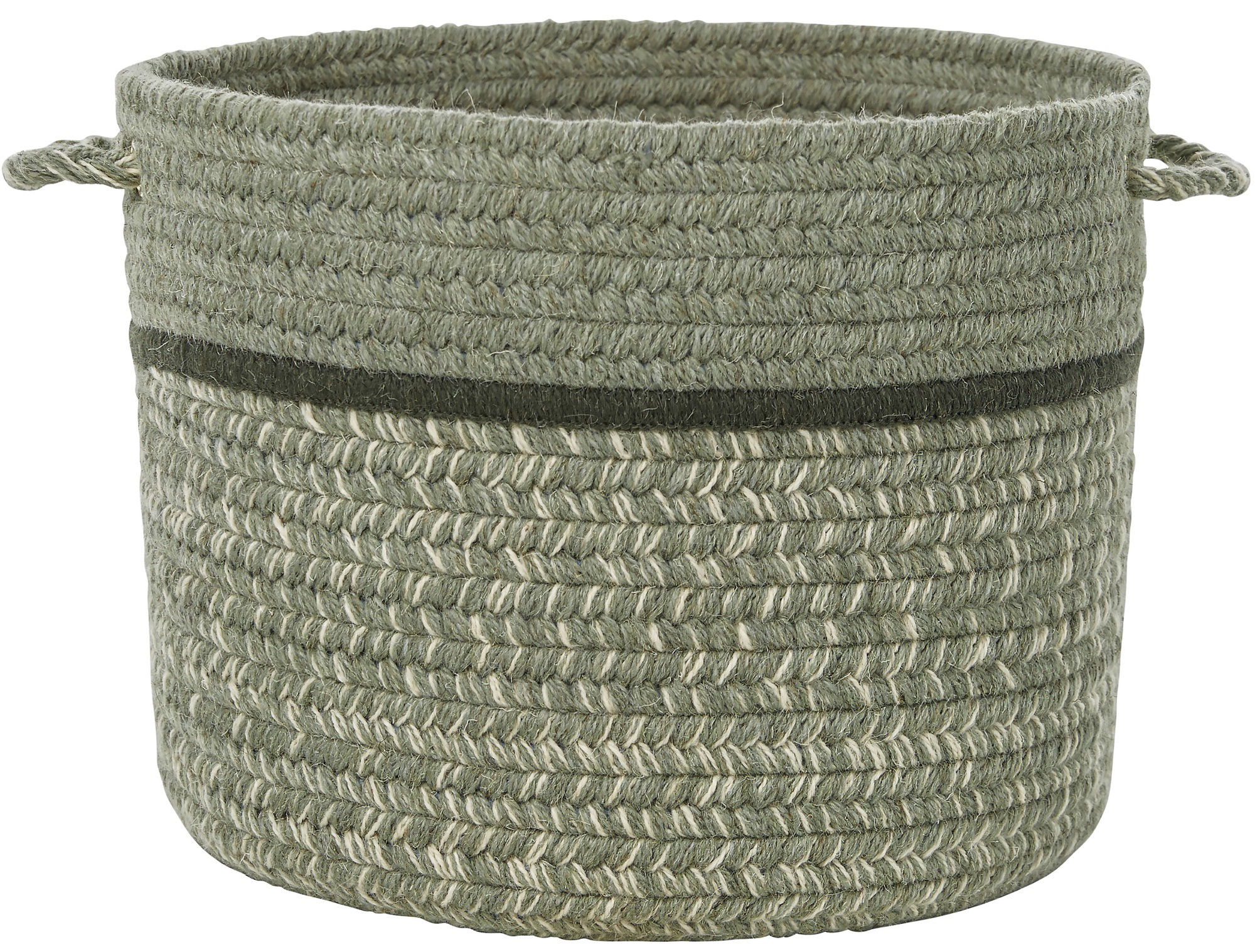 Highland Dunes Banded Fabric Basket & Reviews | Wayfair