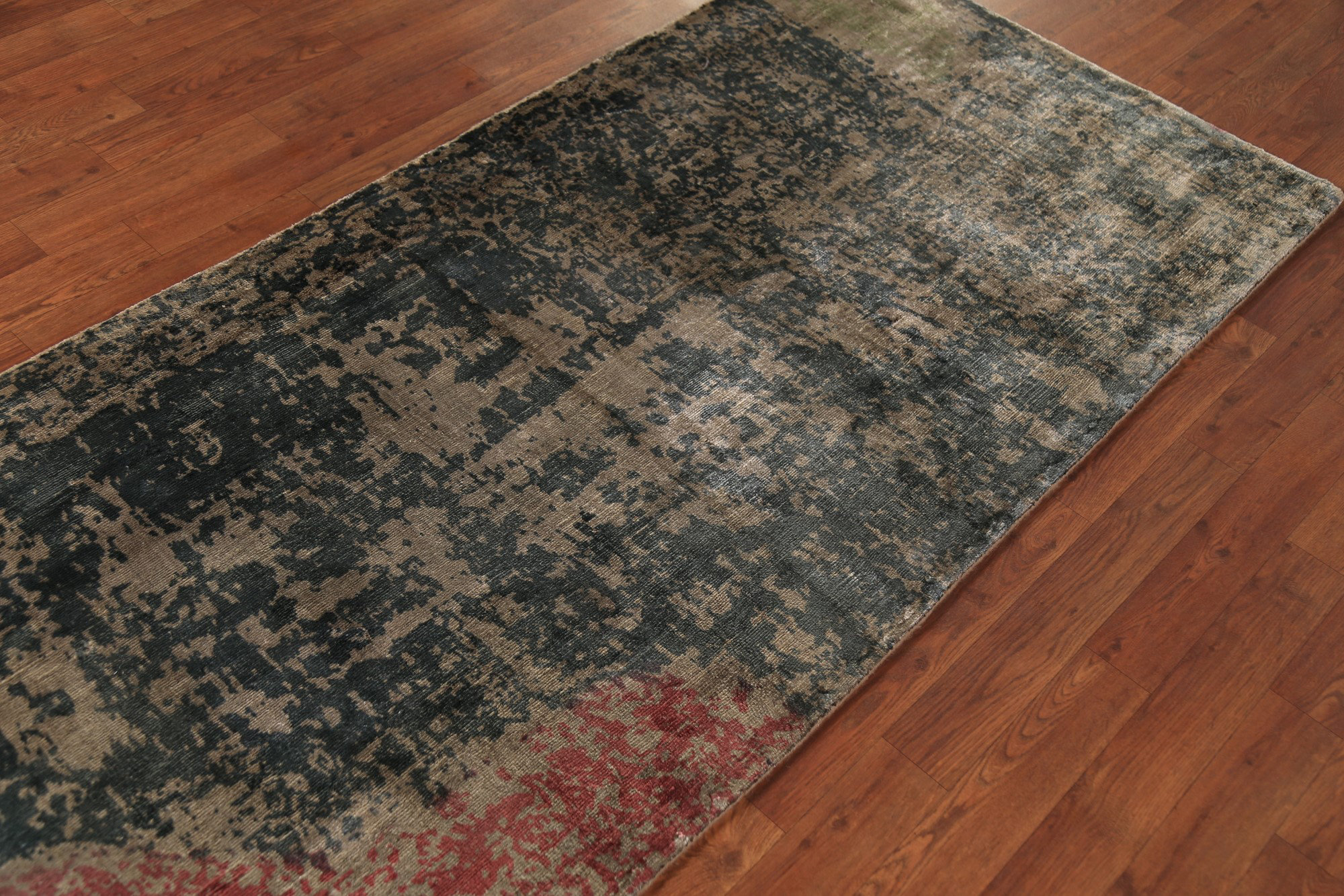Williston Forge Handmade Abstract Contemporary Rug 3x6 | Wayfair