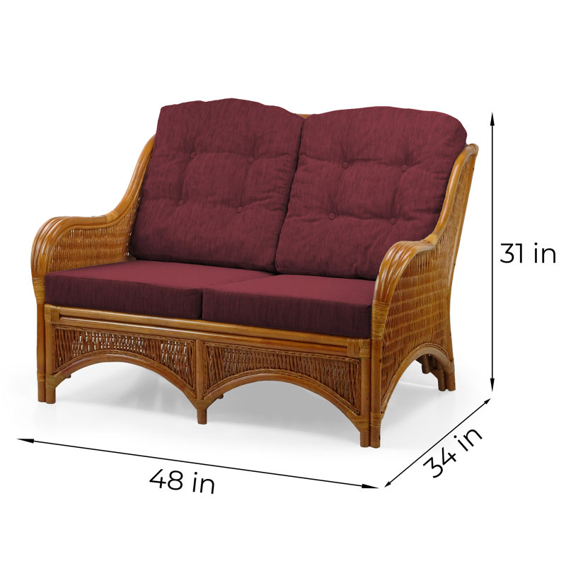 Bay Isle Home™ Lenita 48'' Loveseat | Wayfair