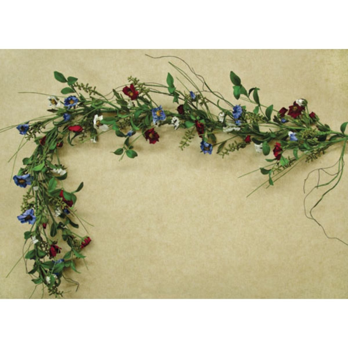 Gracie Oaks 5' Poppy Garland & Reviews | Wayfair