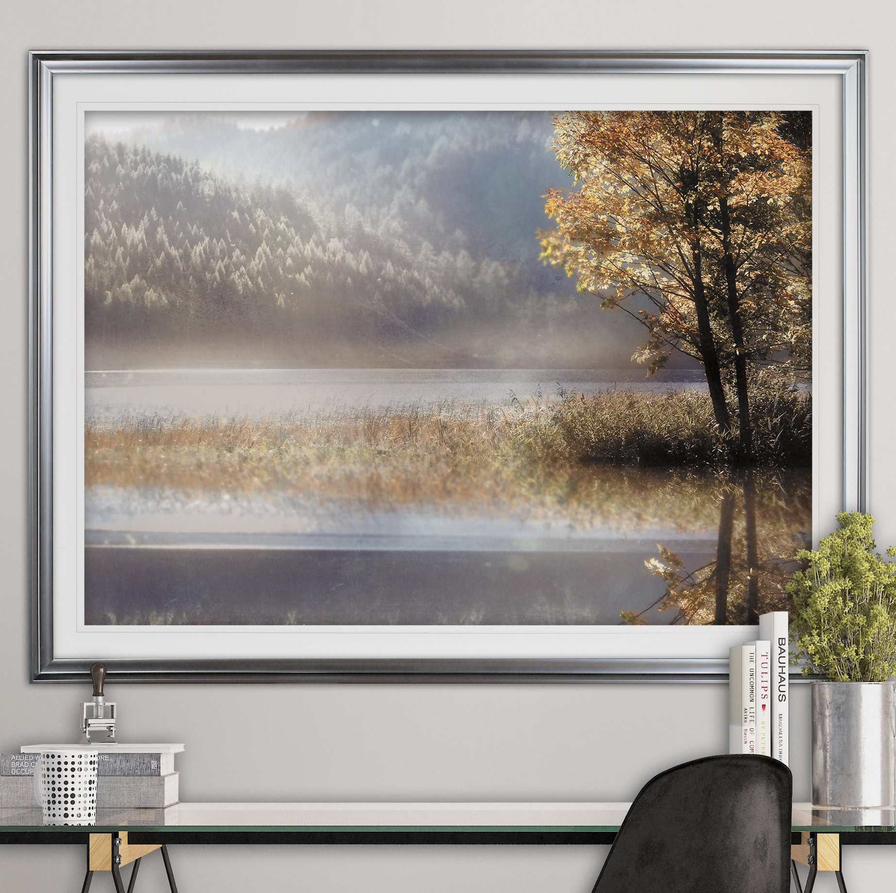 Charlton Home® Whispers - Picture Frame Print | Wayfair