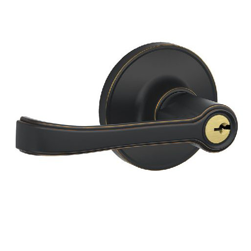 Schlage Torino Lever Keyed Entry Lock & Reviews | Perigold