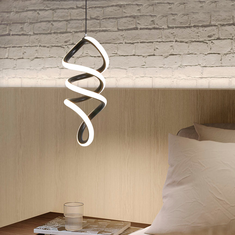 Wrought Studio Denizard 1 - Light LED Geometric Pendant | Wayfair