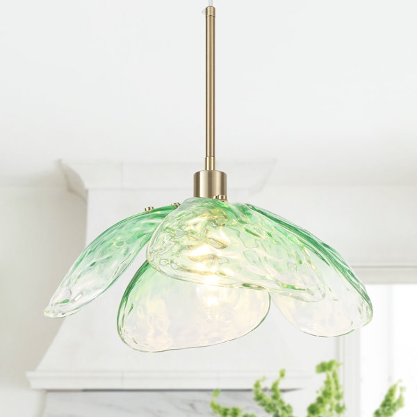 Green Pendant Lighting You'll Love | Wayfair