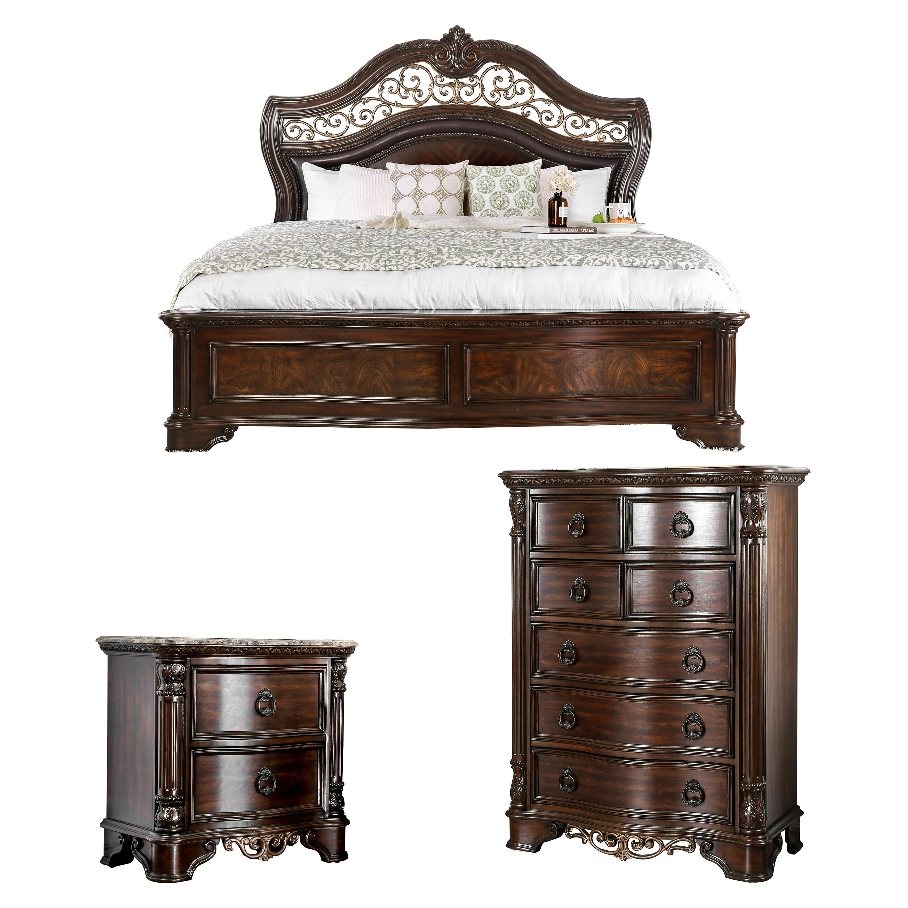 Handly manor bedroom set store
