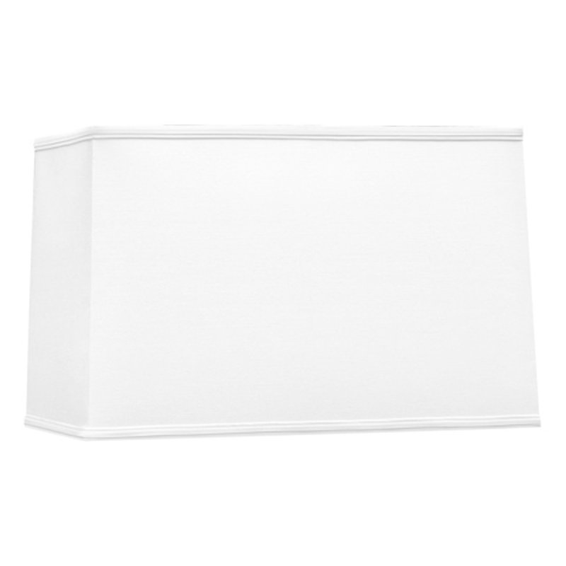 Medallion Lighting 11" W Linen Rectangular Lamp Shade ( Spider ...