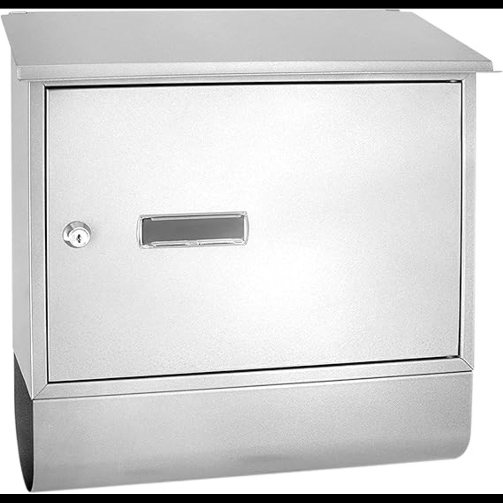 Invenitiah Modern Wall Mount Lockable Large Capacity Mailbox - Made ...