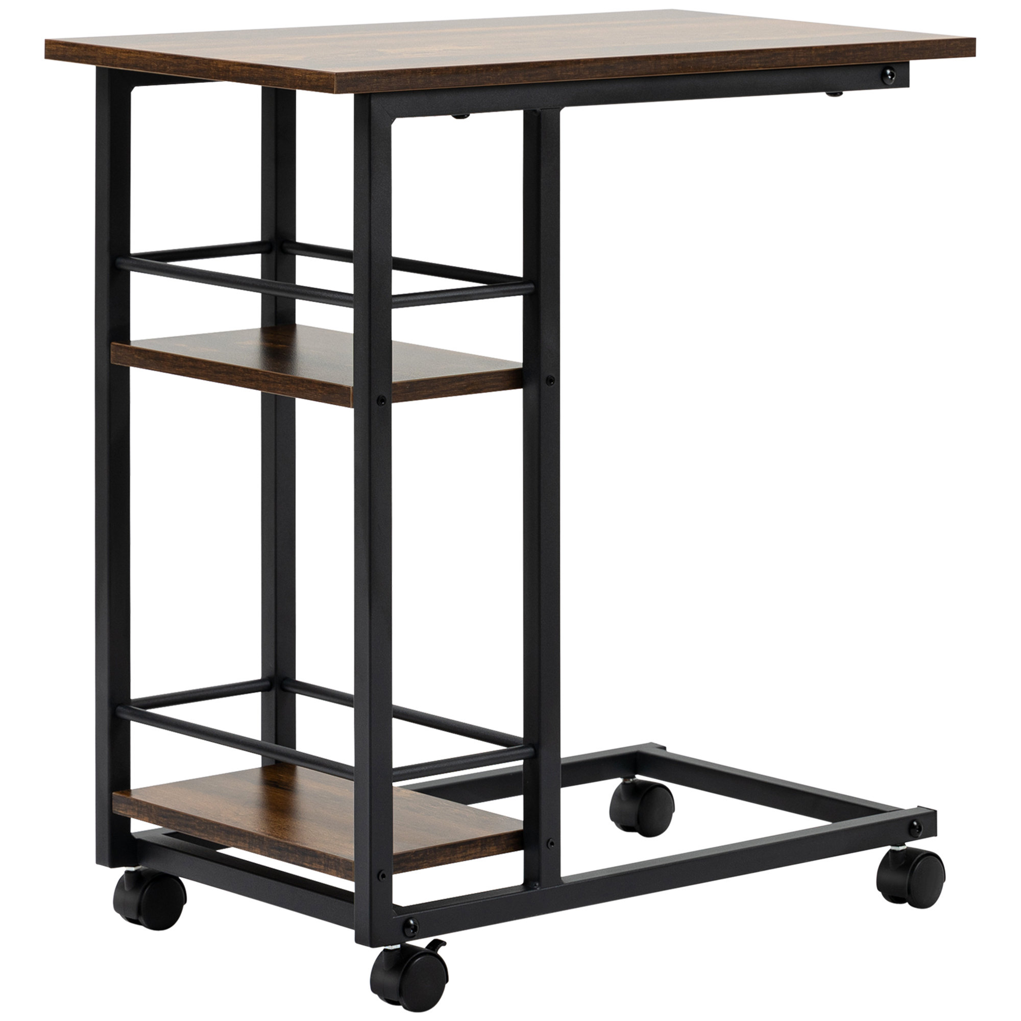 17 Stories Treylen Wheel End Table with Storage & Reviews | Wayfair