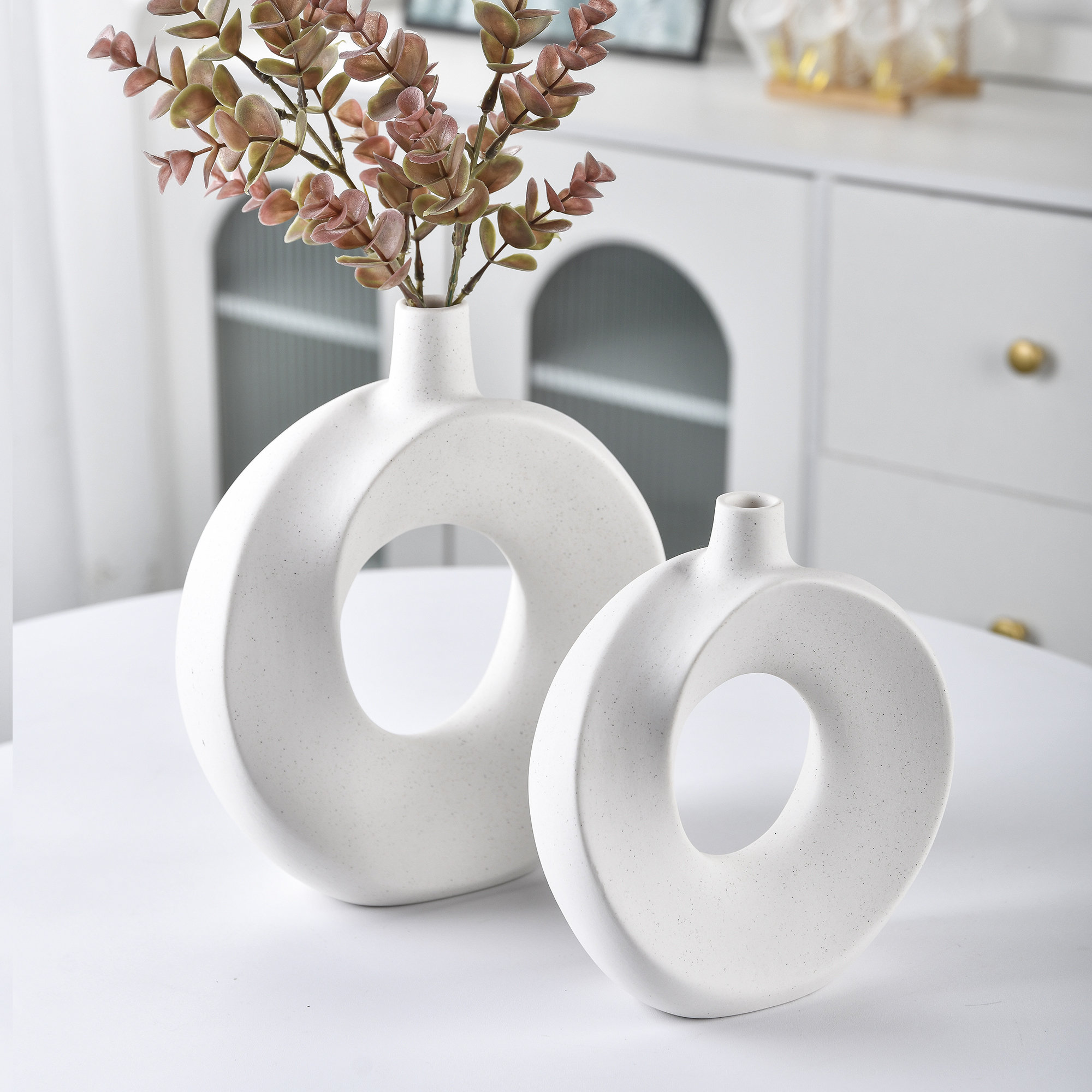 Ivy Bronx Cassilis Ceramic Table Vase & Reviews | Wayfair
