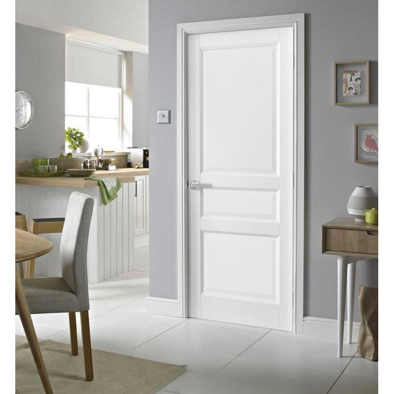 SARTODOORS Lucia Paneled Standard White Door | Wayfair