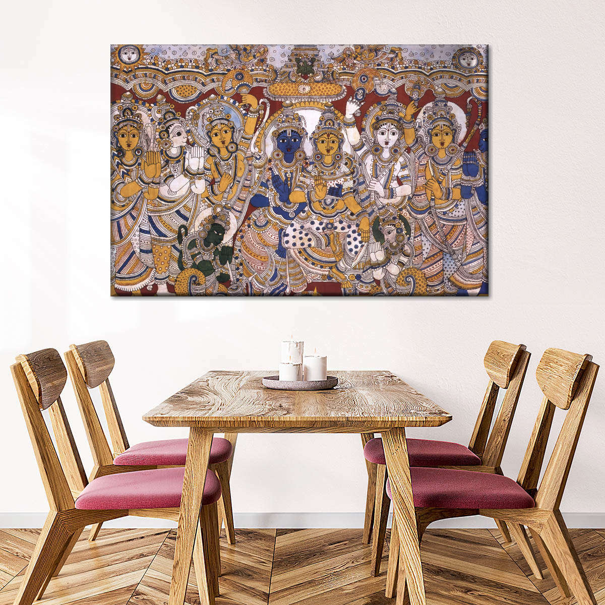 Bungalow Rose Hindu Myth Rama And Sita Canvas Print On Canvas Print ...