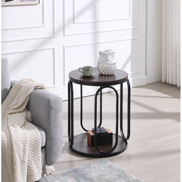 17 Stories 3 - Piece Modern Industrial Living Room Table Set | Wayfair