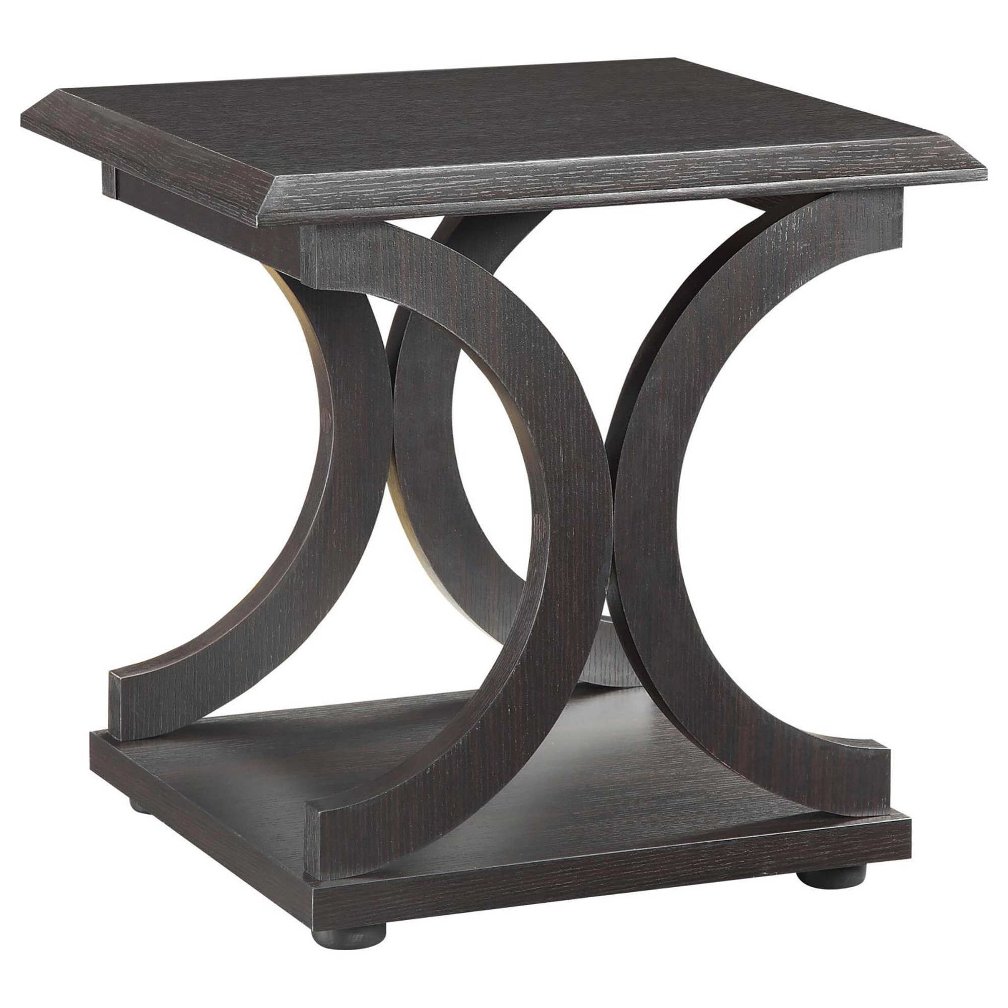 George Oliver End Table With C-Shaped Legs | Wayfair