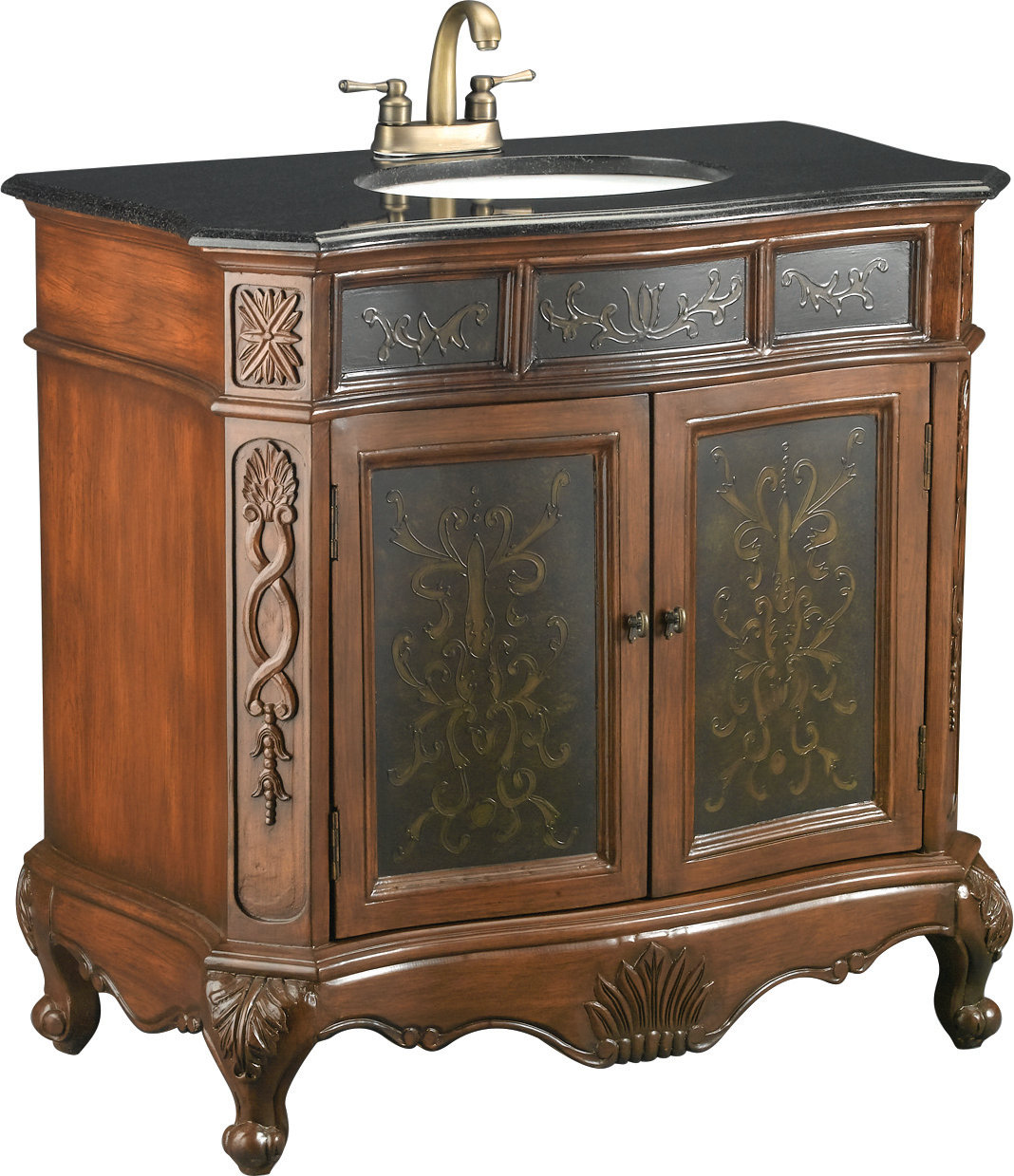 AA Importing 36" Single Bathroom Vanity Set & Reviews | Wayfair