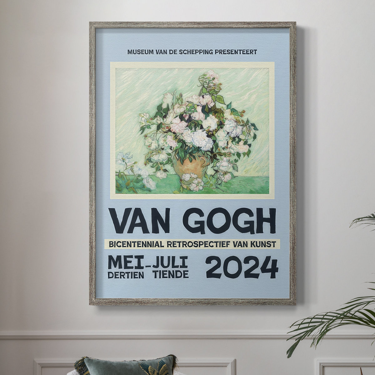 Vault W Artwork Van Gogh Exhibition Posters IV Framed Print - Solid ...