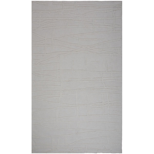 Hokku Designs 100% Wool Hand Tufted Area Rug | Wayfair