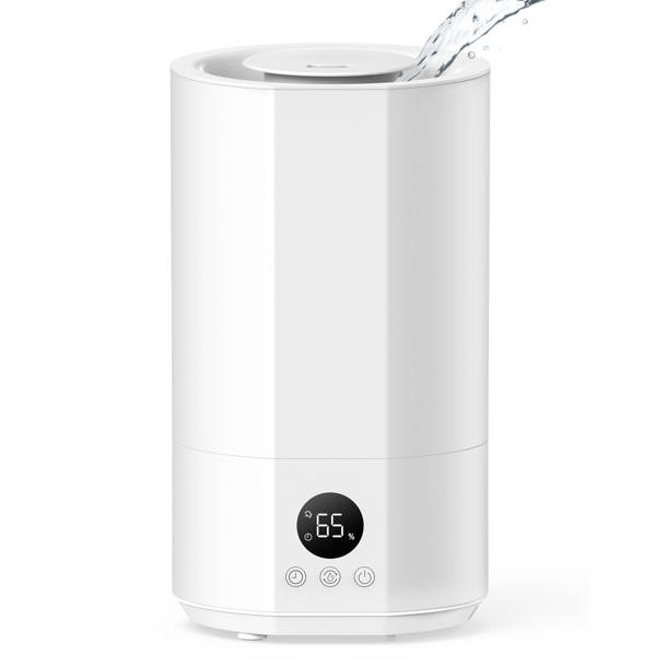 Kloudic 1.6 Gallons Cool Mist Ultrasonic Humidifier with Humidistat and ...