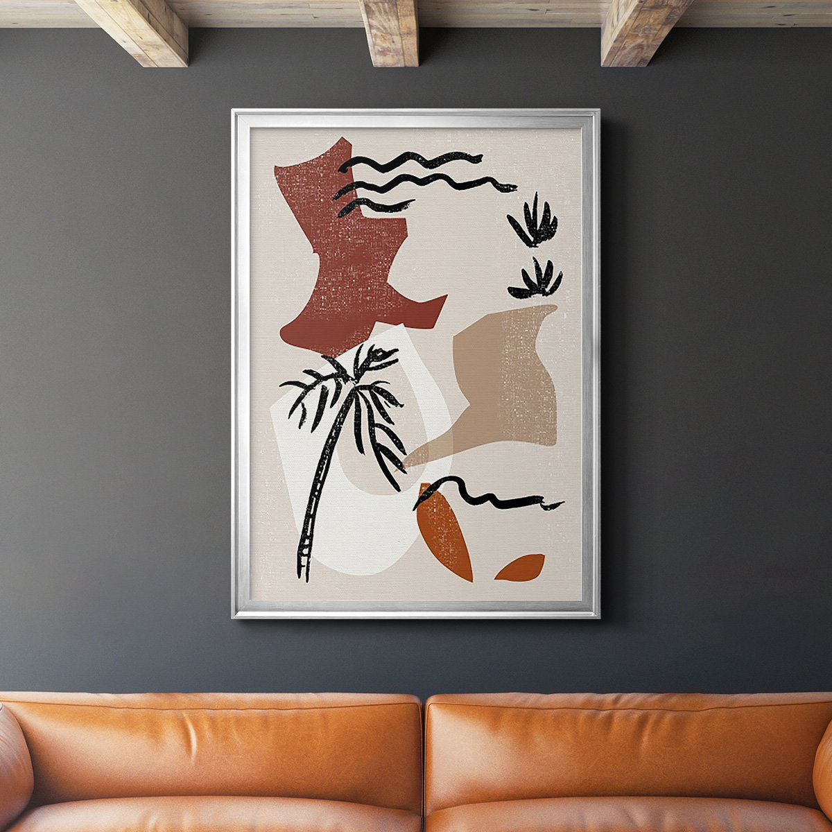 Wexford Home Soft Palms II Premium Framed Print - Ready To Hang-2848212 ...