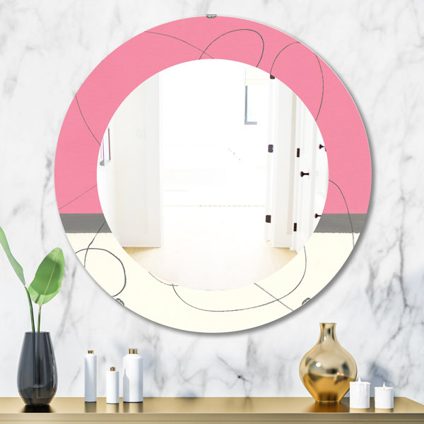 Bless international Geometric Neapolitan II Modern Accent Mirror | Wayfair