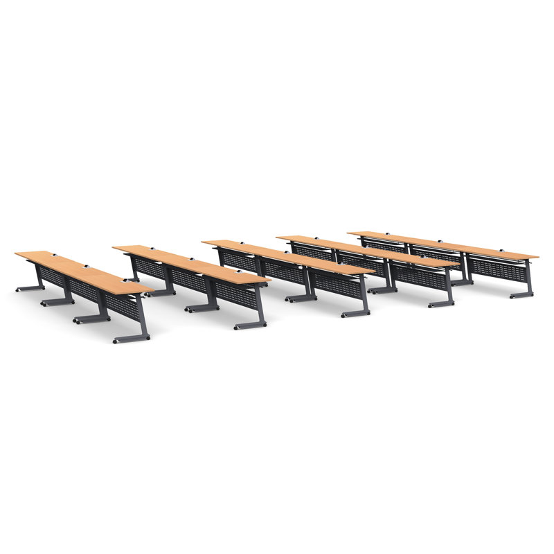 TeamWORK Tables 30 Person Training Meeting Seminar 15 Piece Tables Set ...