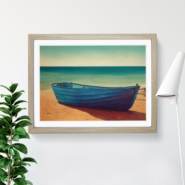Breakwater Bay A Stranded Boat Vol.3 - Single Picture Frame Print ...