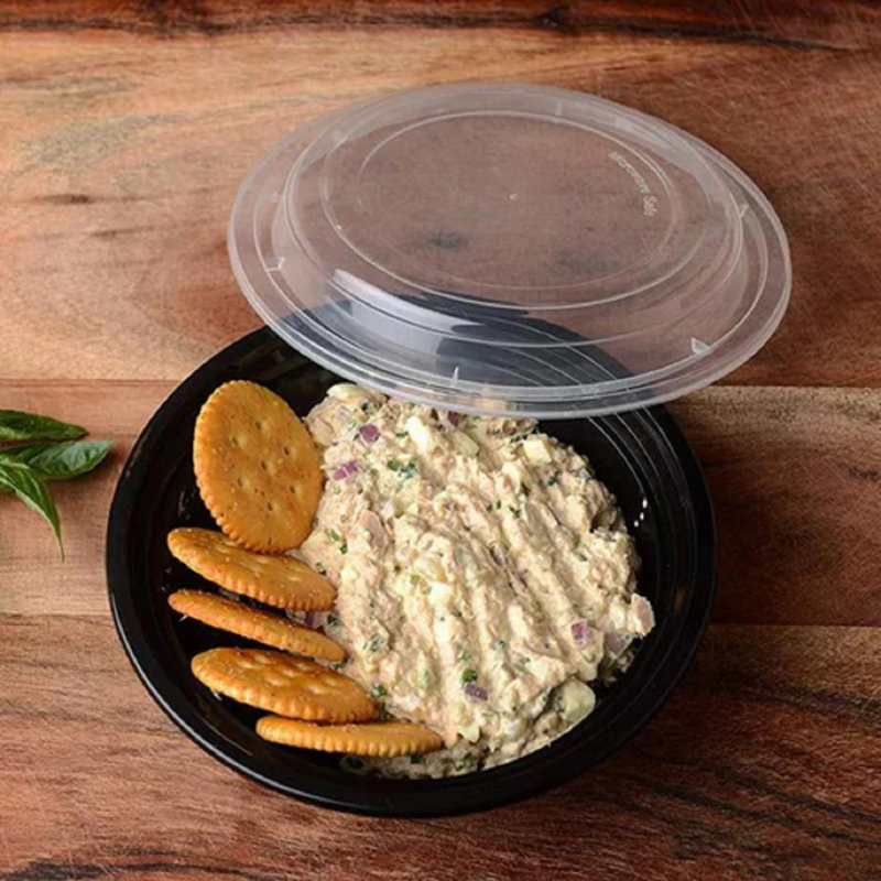 Prep & Savour Dhruvi 16oz Black Meal Prep/ Bento Box Disposable ...