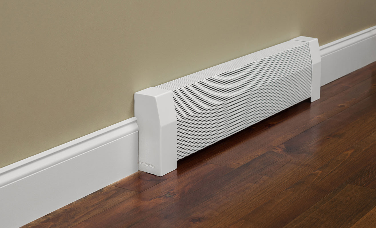 Baseboarders Premium Galvanized Steel Easy Slip-On Baseboard Heater ...