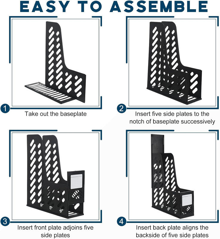 Inbox Zero 12 Pack Magazine Organizers Binder Organizer | Wayfair