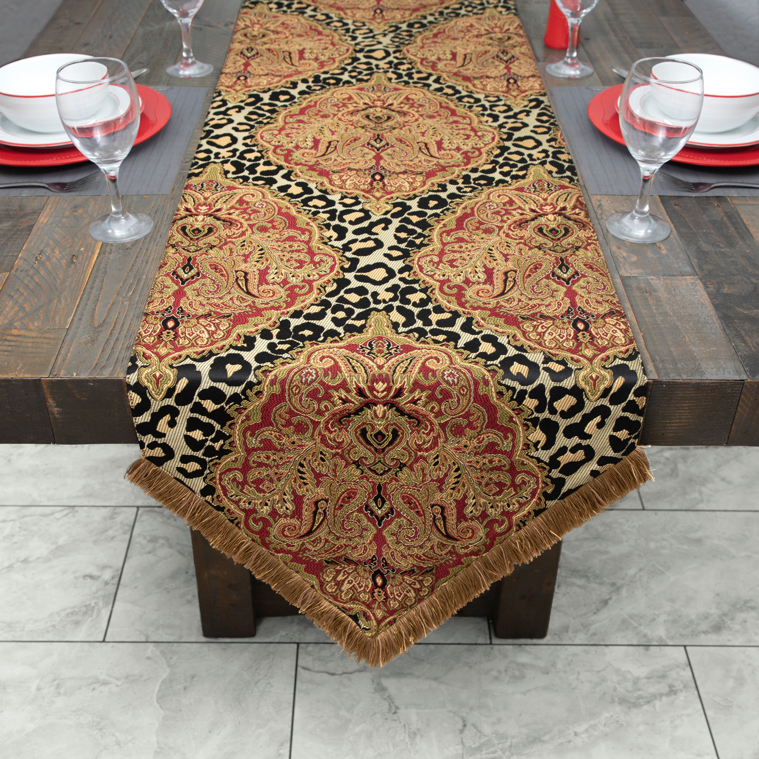 Astoria Grand Mccreary Luxury Table Runner & Reviews | Wayfair